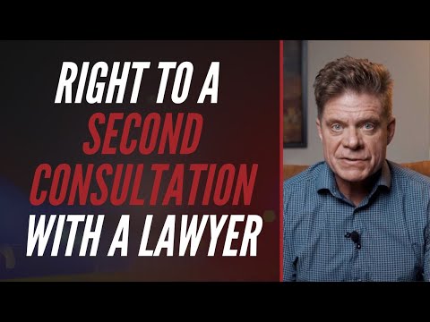 RIGHT TO A SECOND CONSULTATION WITH A LAWYER | Kruse Law Firm