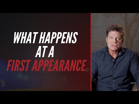 What Happens At A First Appearance | Kruse Law Firm
