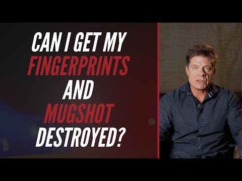 Can I Get My Fingerprints And Mugshot Destroyed? | Kruse Law