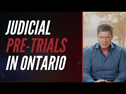 Judicial Pre Trials In Ontario | Kruse Law Firm