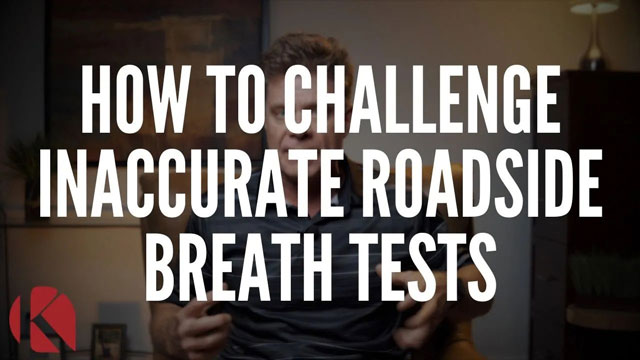 How to Challenge Inaccurate Roadside Breath Tests | Kruse Law