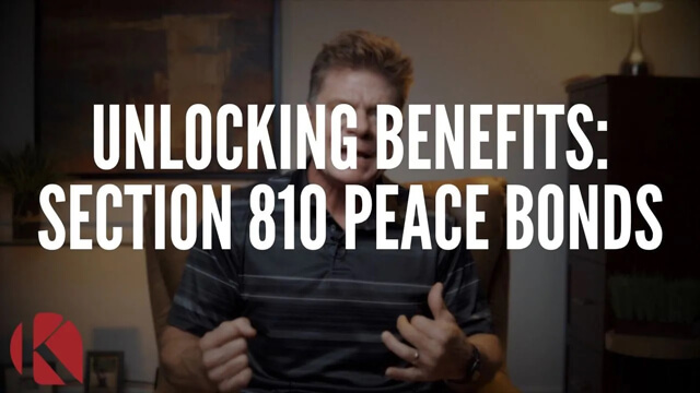 Unlocking Benefits: Section 810 Peace Bonds | Kruse Law