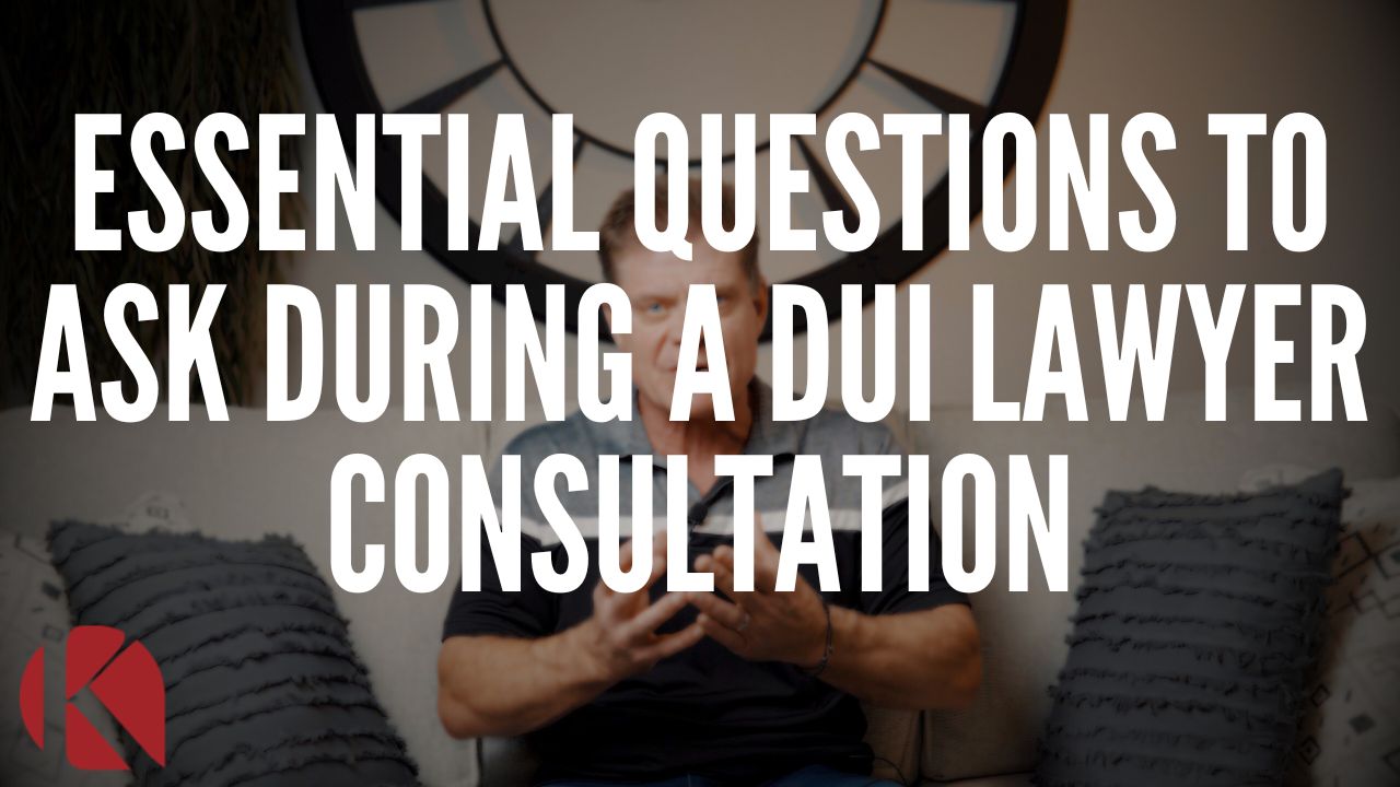 Essential Questions To Ask During A DUI Lawyer Consultation
